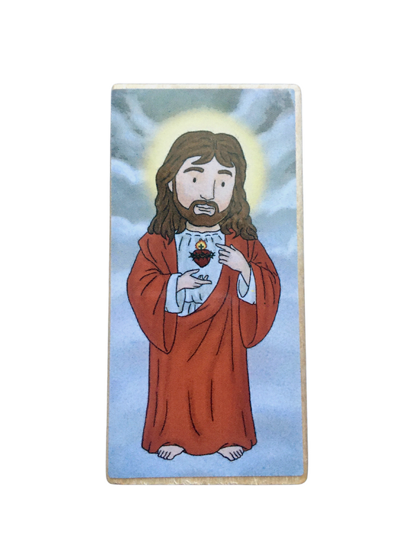 Little Saints Sacred Heart of Jesus Block – The Other Mother Teresa